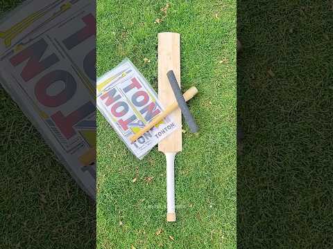 TON Sticker on Cricket Bat | How To Apply Sticker on Cricket Bat #cricket #shorts #batsticker