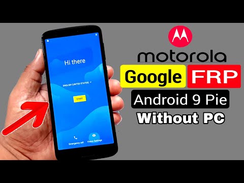 FRP BYPASS |All Moto E6/E6+/E6s/G6/G6 Play/G6+/G7/G7+/X4/Z2/Z3 Play/Z4.. |ANDROID 9 Without PC