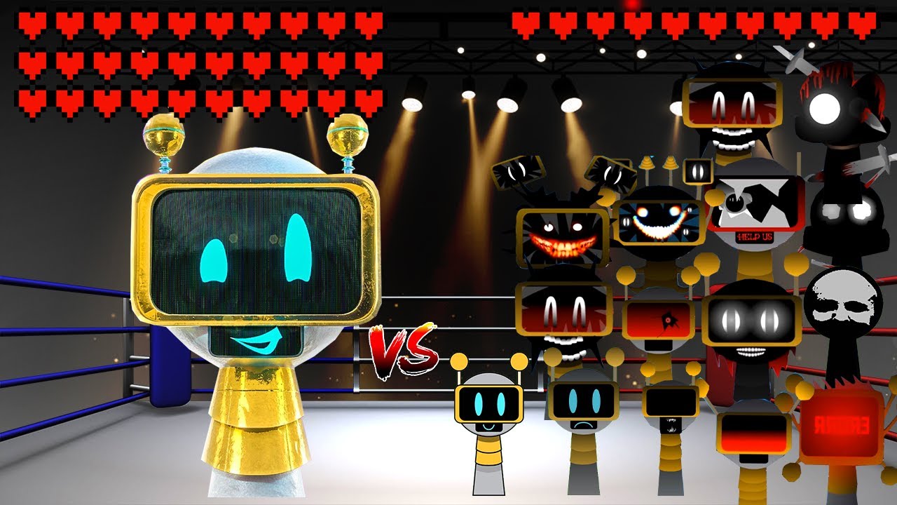 Incredibox Sprunki LOUDER vs Fun Bot Sprunki Monster Evolution! Meme battle