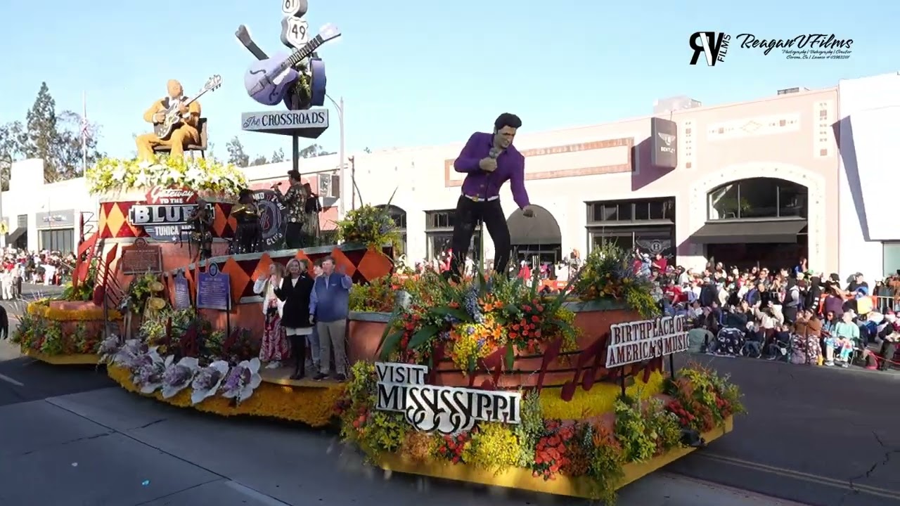 Visit Mississippi Float at the 2025 Rose Parade | ReaganVFilms Media