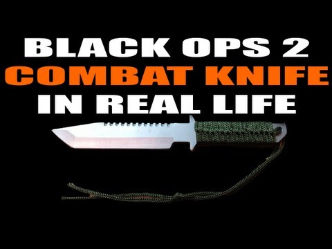 Black Ops 2 - Combat Knife In Real Life