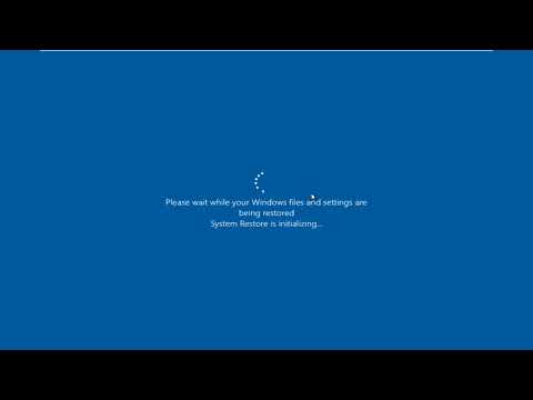 Restore Your Computer to an Earlier Time Using System Restore