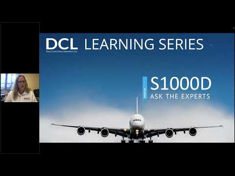 S1000D – Ask the Experts - DCL Learning Series Webinar