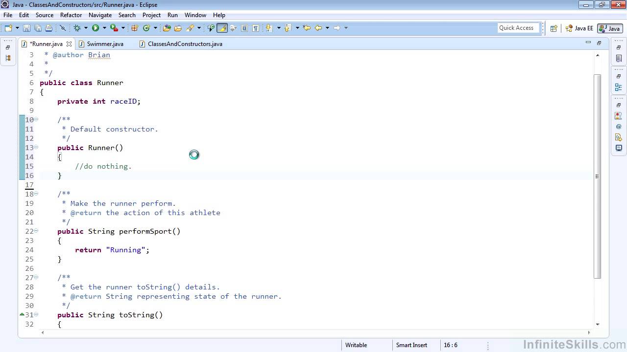 Java 8 - Beyond the Basics Tutorial | Classes And Constructors