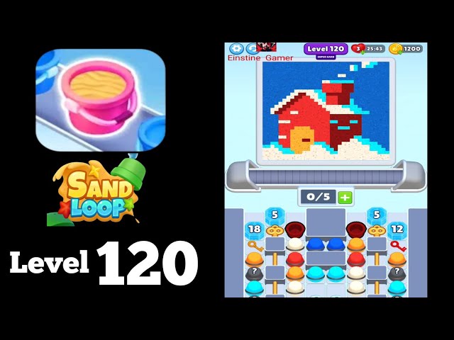 Sand Loop Level 121 Walkthrough - Medium Guide