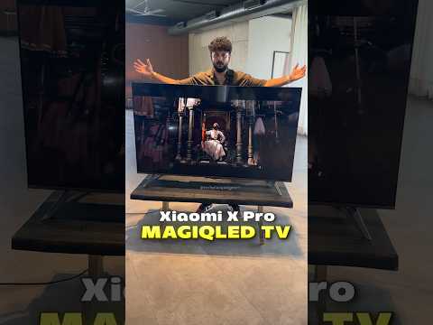 Check out latest 4K QLED TV from Xiaomi in Budget 🔥💯 #techplusgadgets #qledtv #shorts #4ktv
