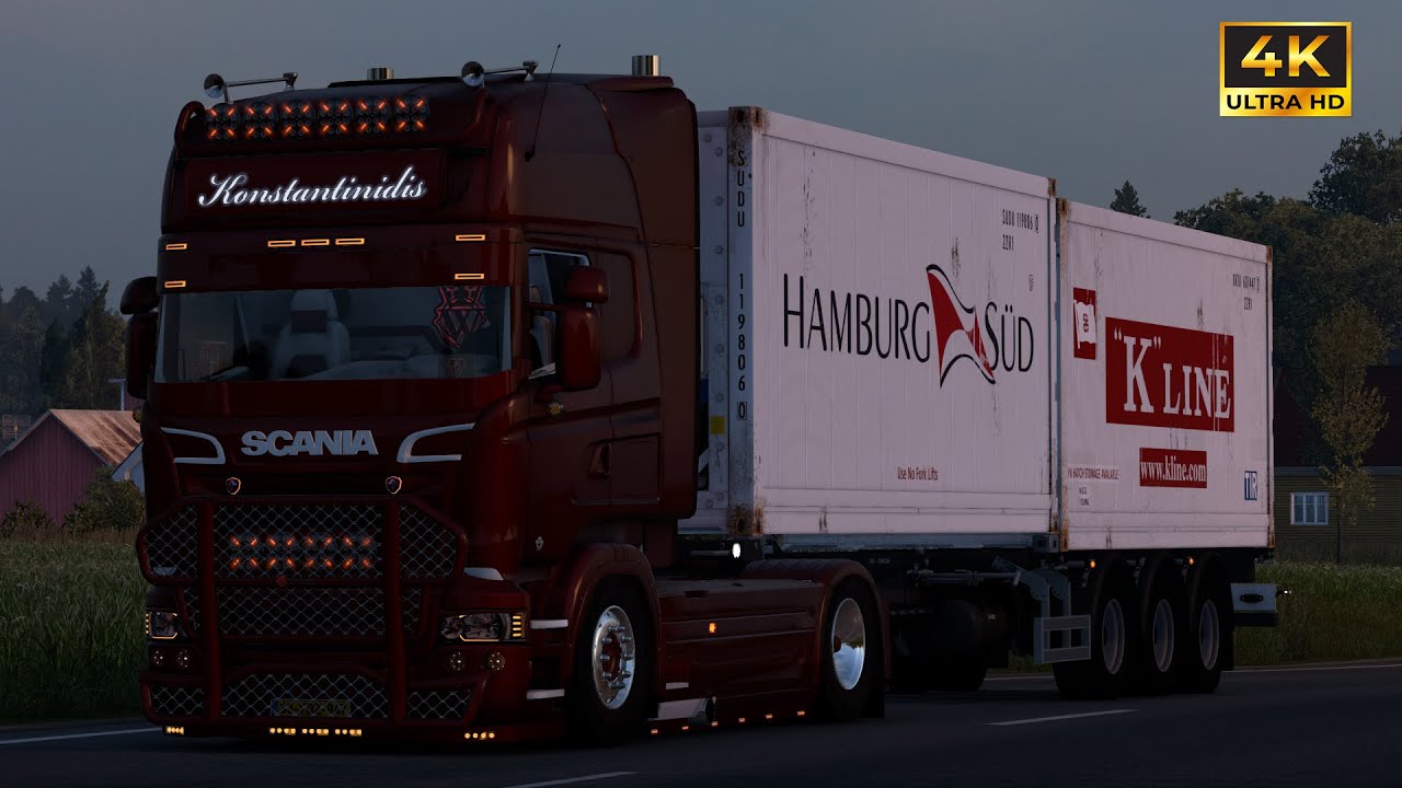 Konstantinidis Open Pipe V8 v1.50 - ETS 2