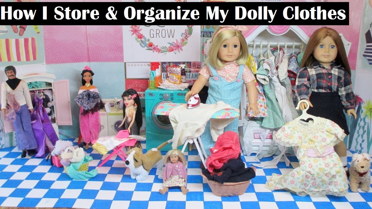 How I Store & Organize My Dolly Clothes