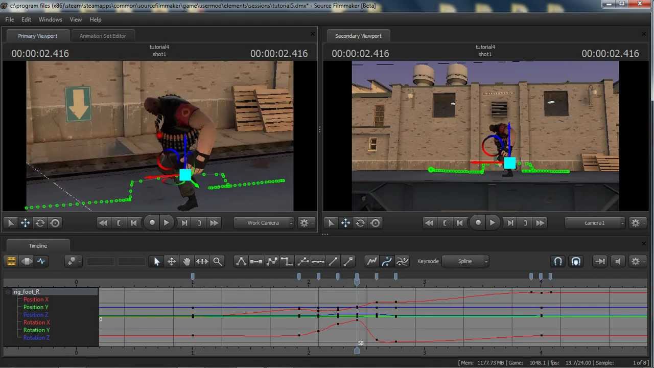 SFM Tutorial: Into the Graph Editor! - Part 4