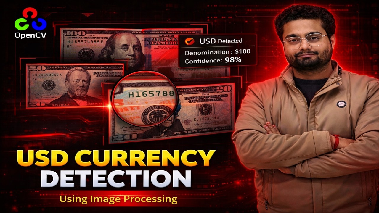 Currency Detection using Image Processing | Currency Recognition System using Machine Learning