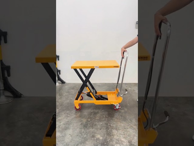 จำหน่าย โต๊ะปรับระดับติดล้อเท้าเหยียบ ขากรรไกรเดี่ยว 150 กก. TMS150 ...