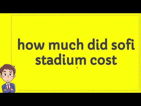 how much did sofi stadium cost