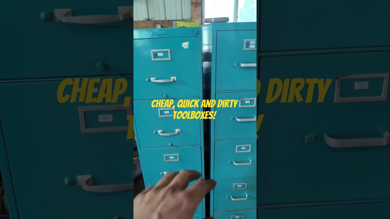 cheap, quick and dirty toolboxes!  #shophacks #tools #blacksmith #woodworking #fabrication #mechanic