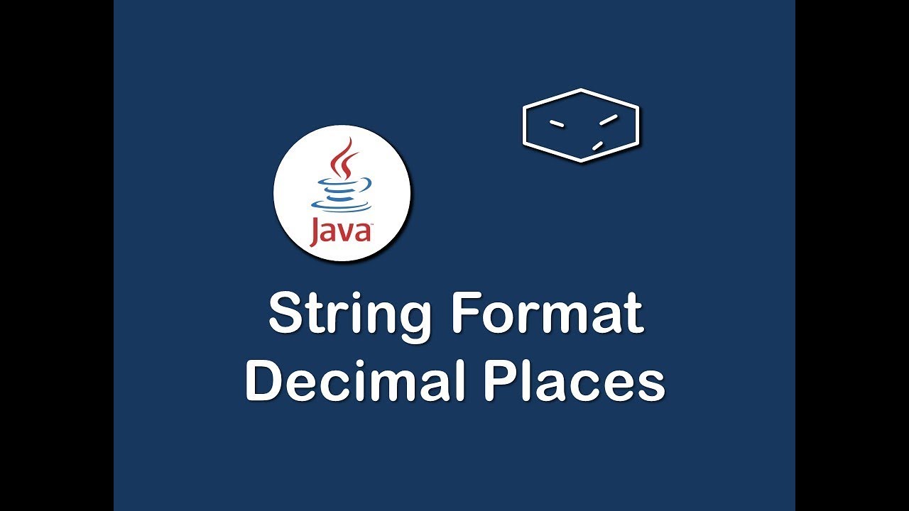 string format decimal places in java