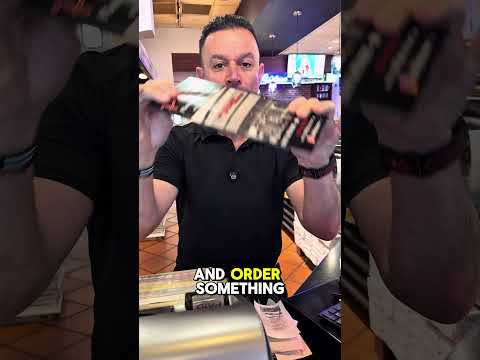 We have a menu for a reason