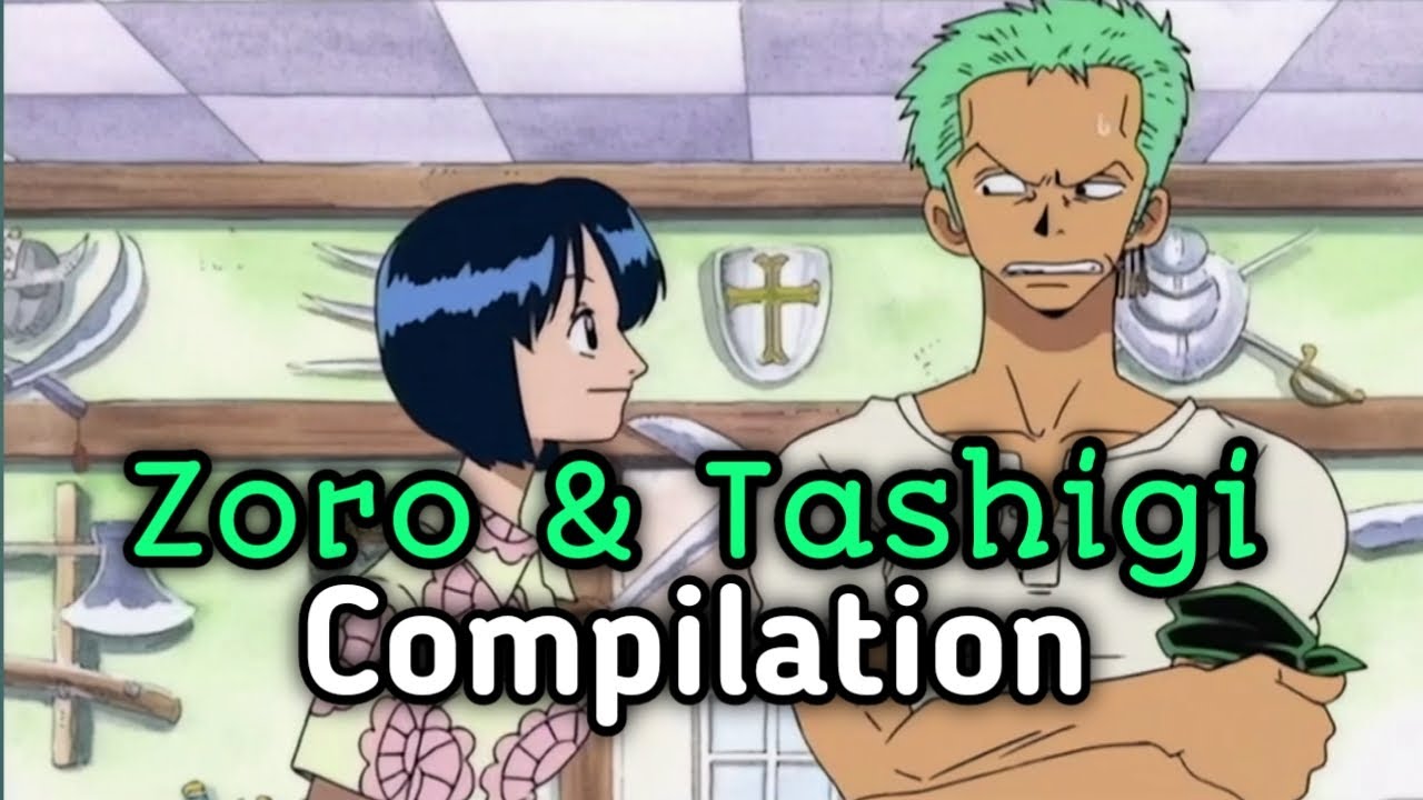 Zoro and Tashigi Moments | One Piece Compilation.
