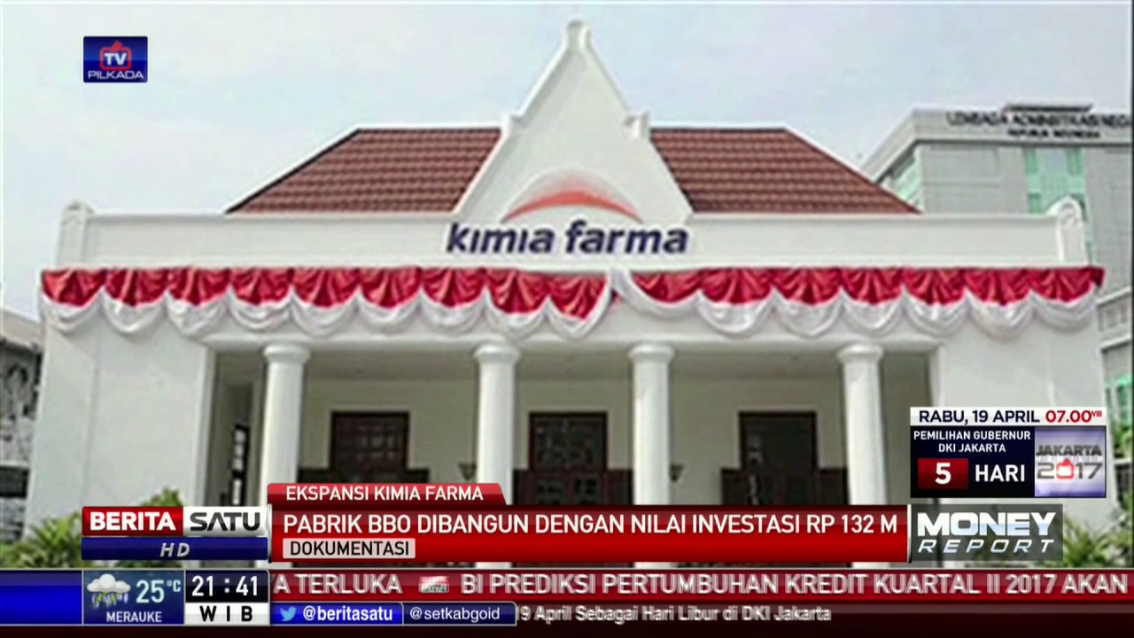 Kimia Farma Kejar Penyelesaian Pabrik Bahan Baku Obat