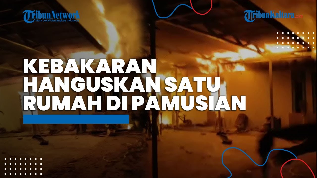 Satu Rumah Kembali Diamuk Si Jago Merah, Api Tak Sempat Menyebar ke ...