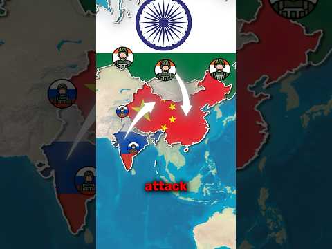 What if Russia and India switched places?