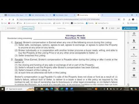 New Listing Agreement Explained