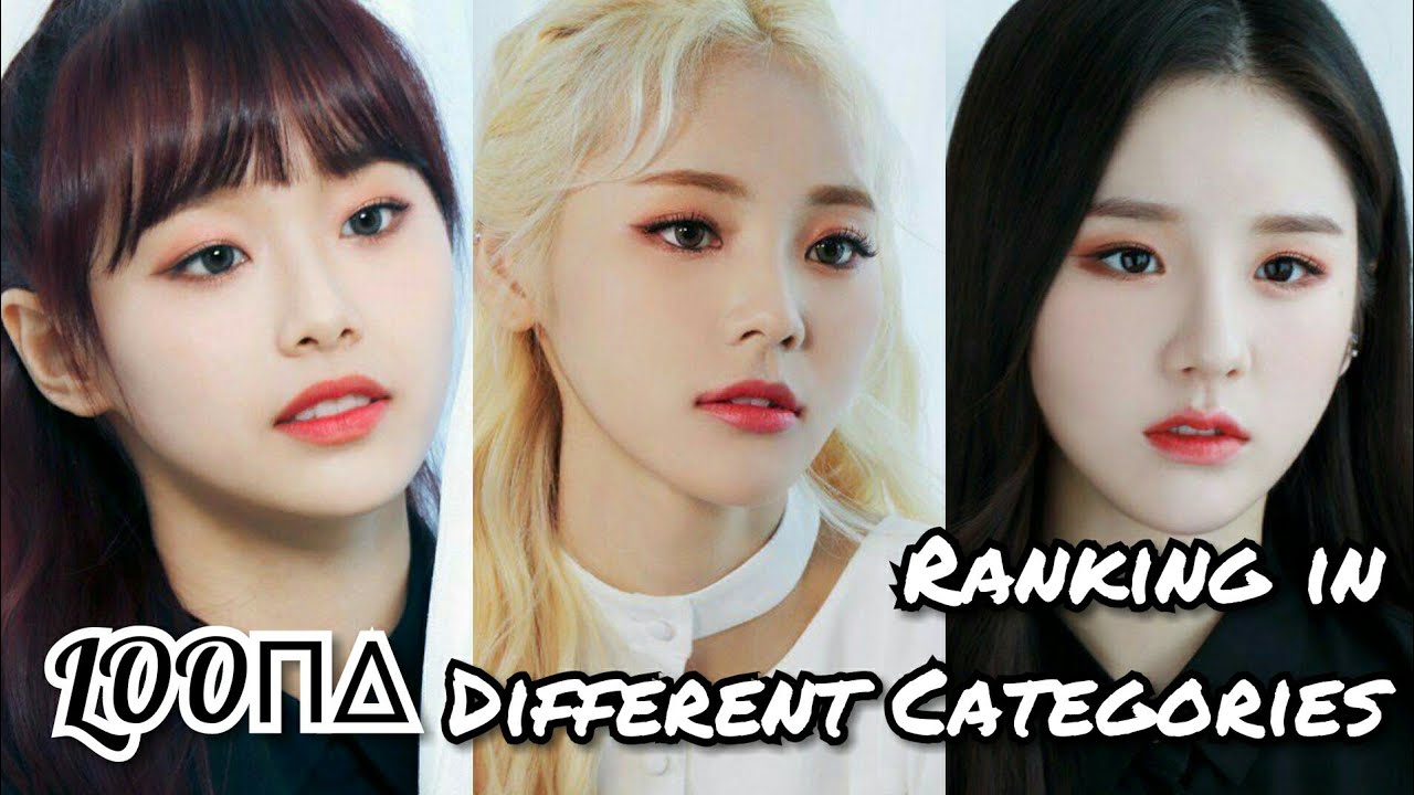 [UPDATE] LOONA RANKING IN DIFFERENT CATEGORIES