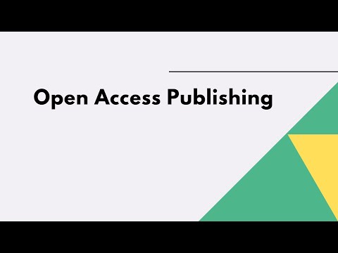 Open Access Publishing