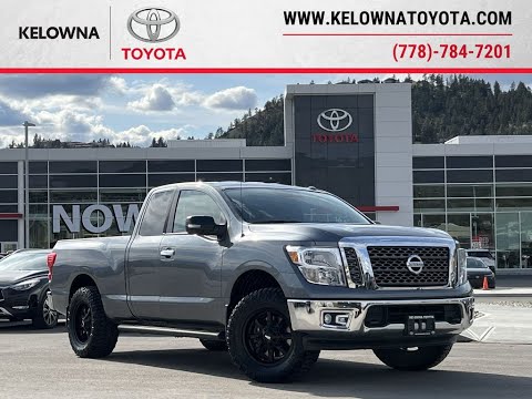 Silver 2018 Nissan Titan SV Review Kelowna BC - Kelowna Toyota