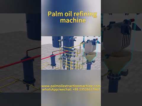 High quality and high efficient palm oil refinery machine for large complete production lines