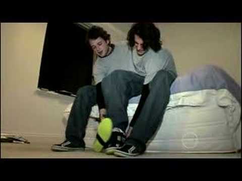 Hamish and Andy as Conjoined twins