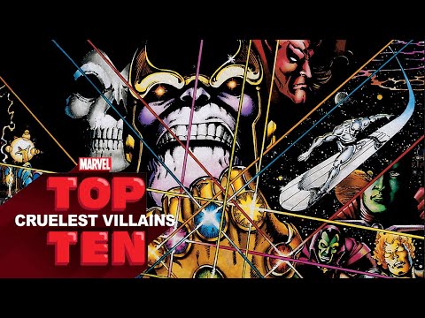 Top 10 Cruelest Villains | Marvel Top 10 | Only Cinema