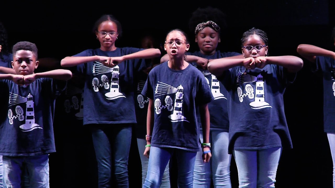 Fitzgerald Elementary School B.E.A.M. Steppers performance at EEE Conference