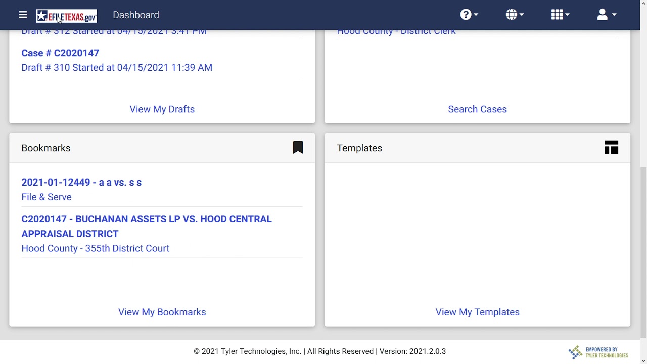 OFS EFSP Filing Tools and Reporting