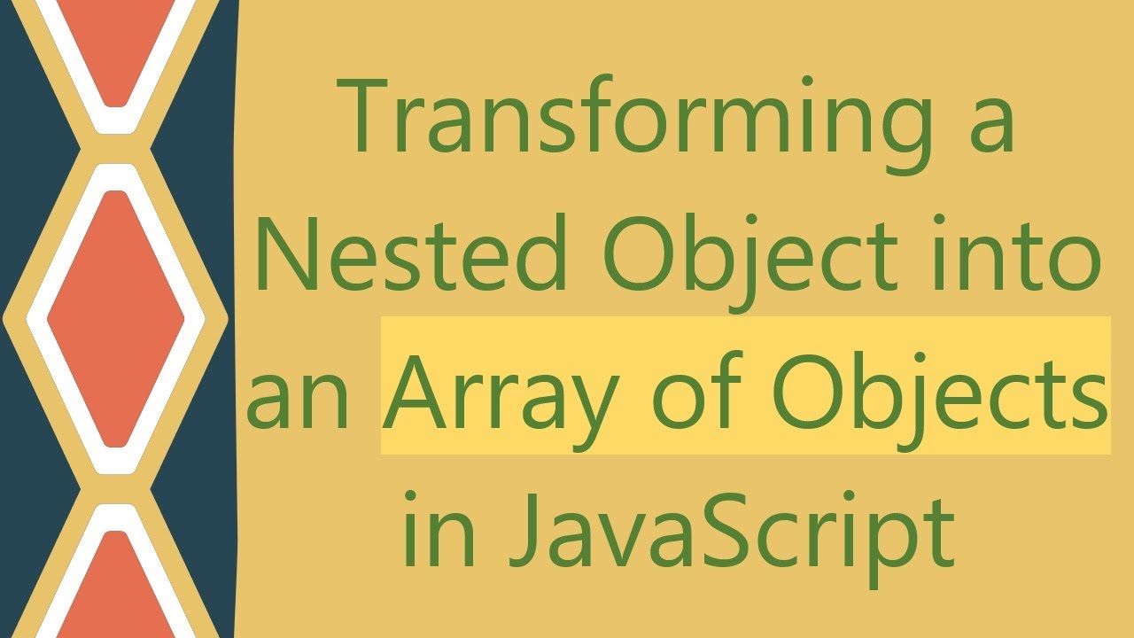 Transforming a Nested Object into an Array of Objects in JavaScript