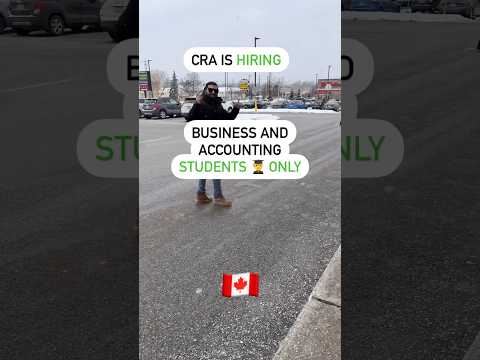 #CRA #Jobs For #Students Are Available No Experience Required. #canada #jobseekers #septemberintake