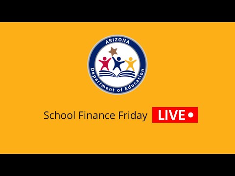 ADE School Finance Friday Live Stream