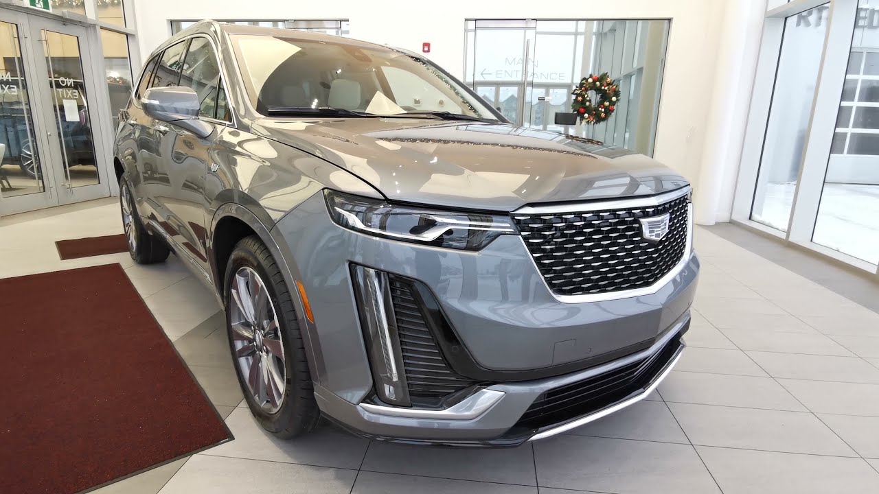 Gray 2022 Cadillac XT6 Premium Luxury Review Edmonton AB - Wolfe Cadillac
