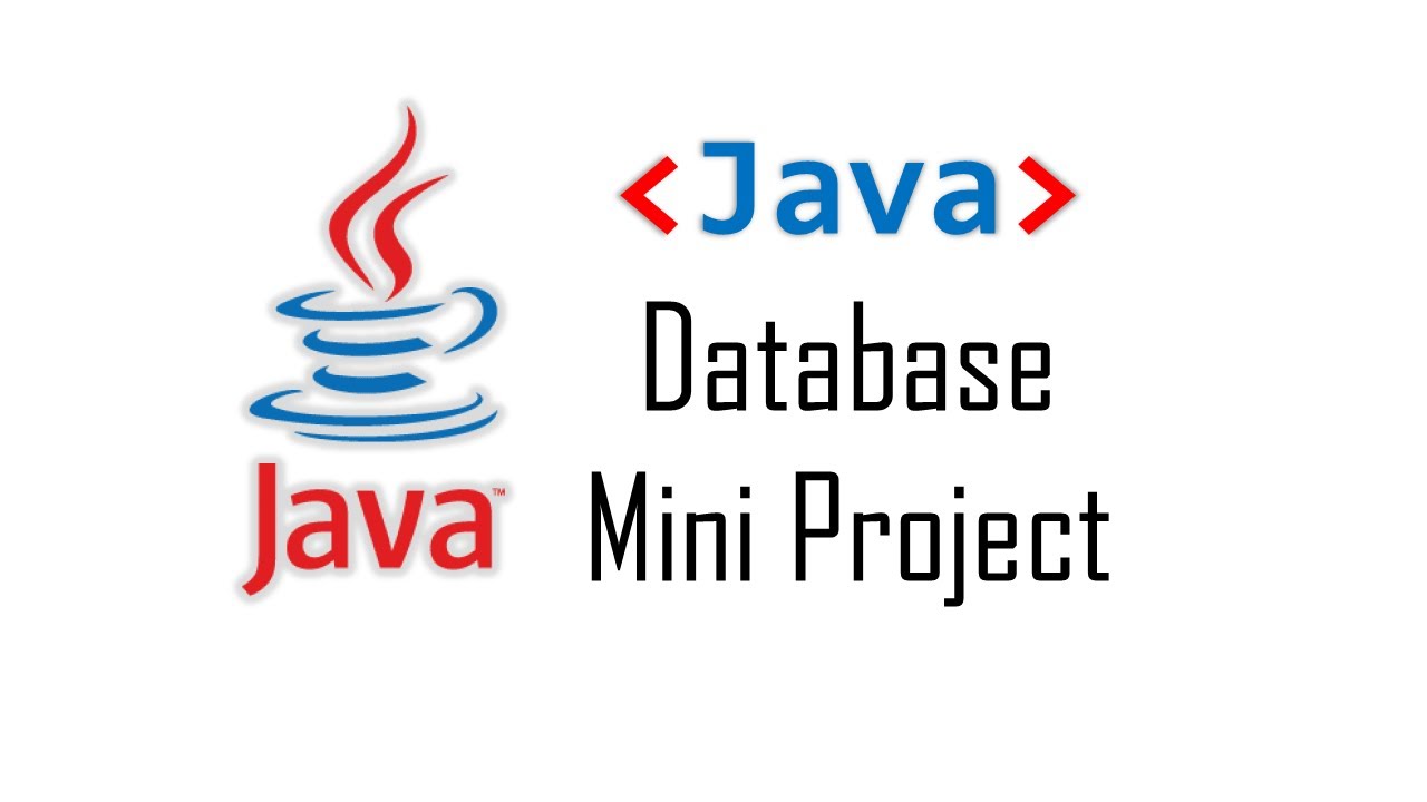 Java Database Mini Project