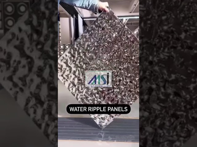 Water Ripple Sheet - Stainless Steel Water Effect Sheet Manufacturer ...