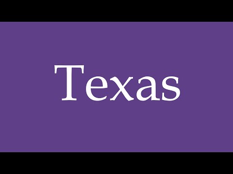 How To Pronounce ''Texas'' Correctly in Spanish