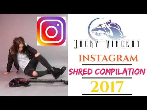 Instagram Shred Guitar Compilation 2017 // Jacky Vincent