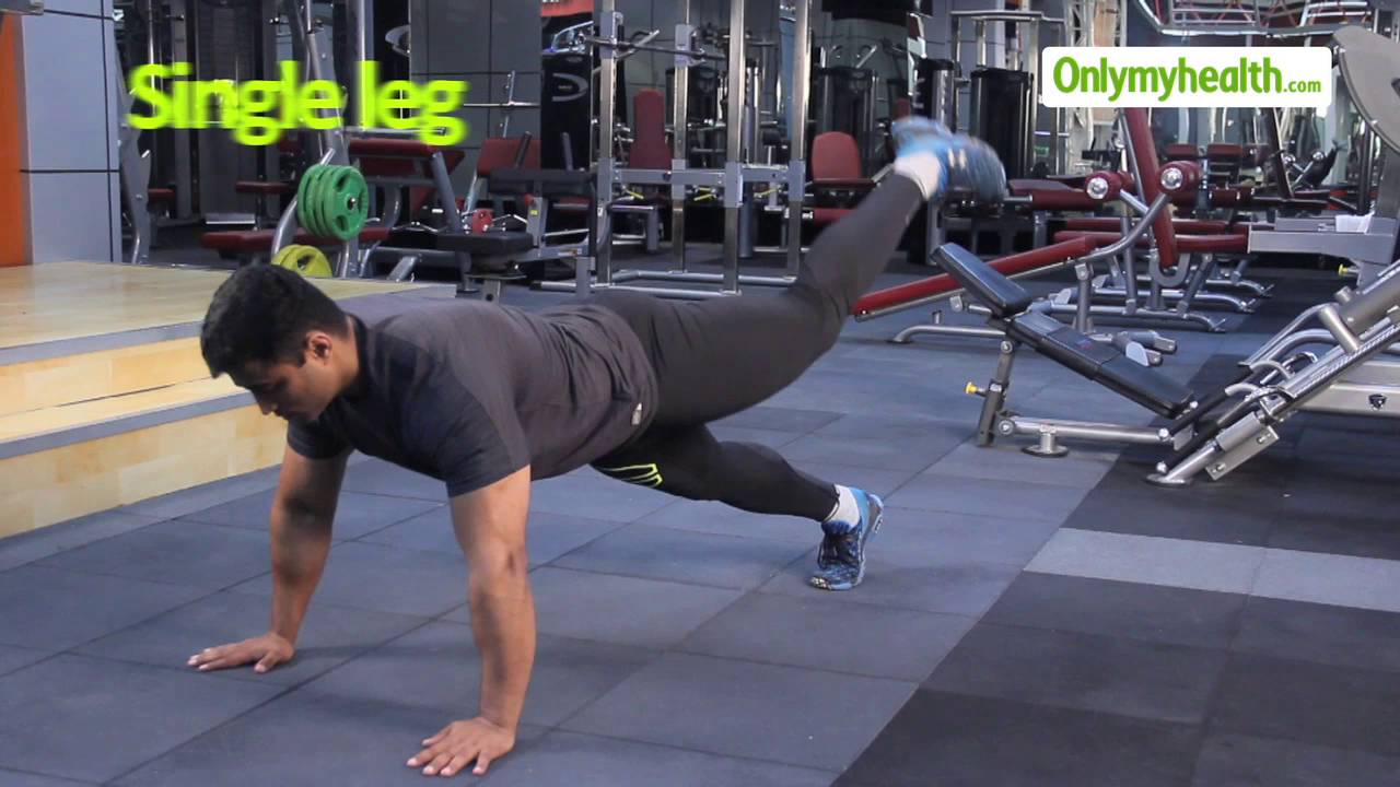 Push up variations never heard of single leg