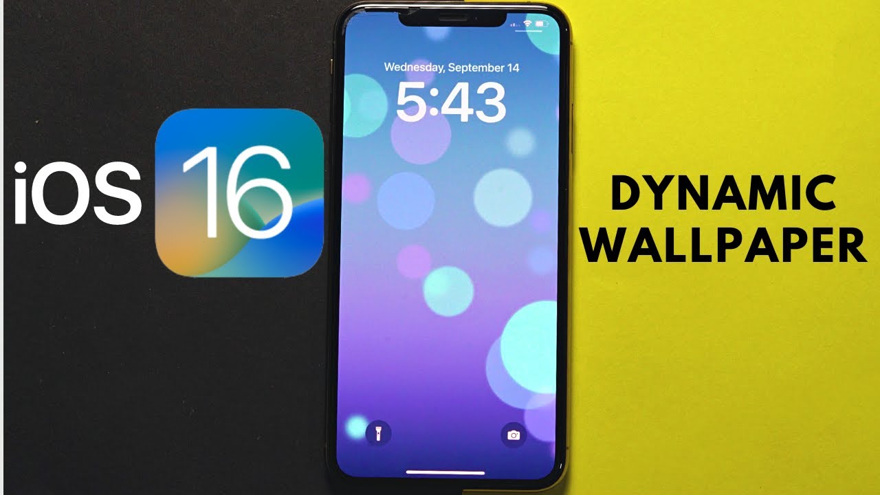 How To Set Dynamic Wallpaper iOS 16!