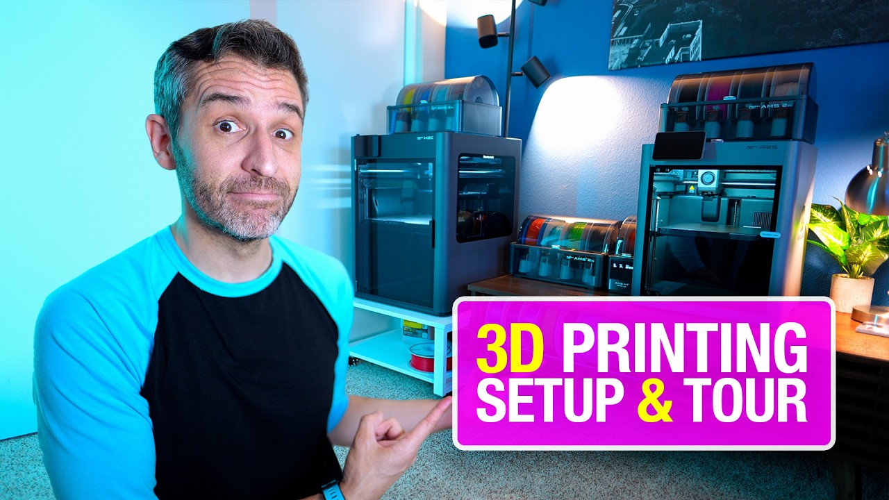Turning Our Guest Room Into a 3D Printing Workshop