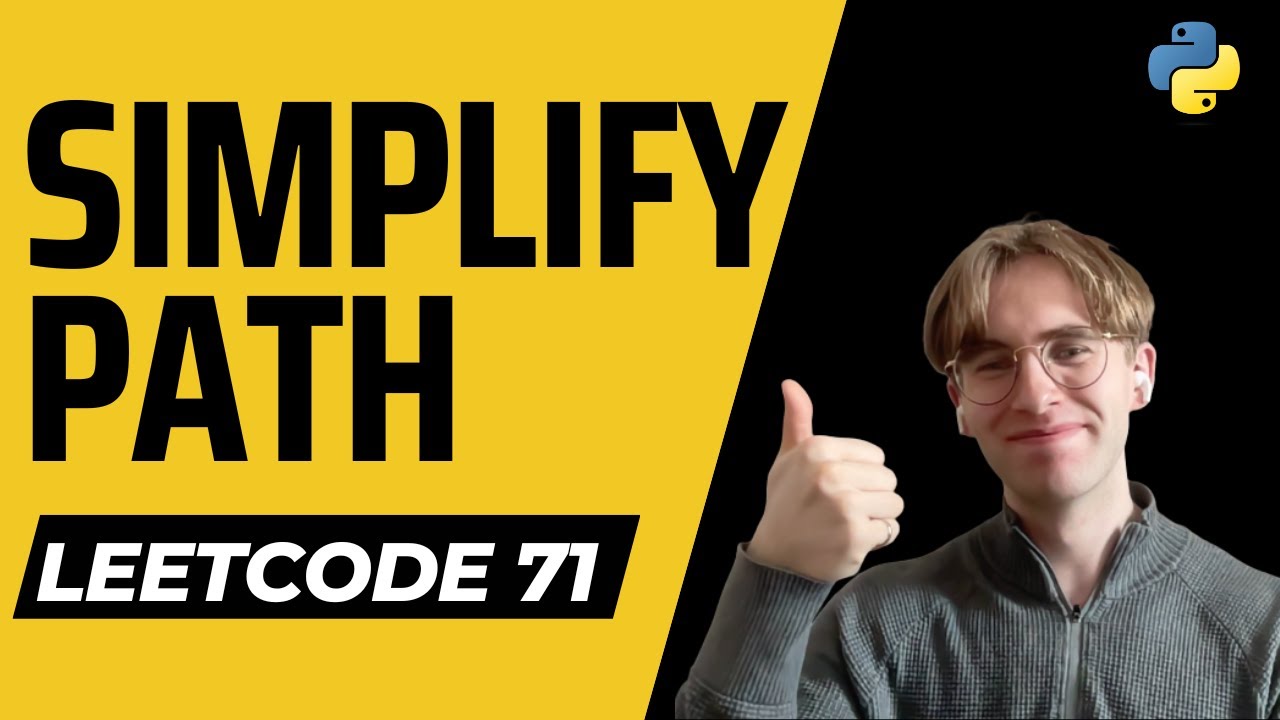 Simplify Path - LeetCode 71 - Python Solution