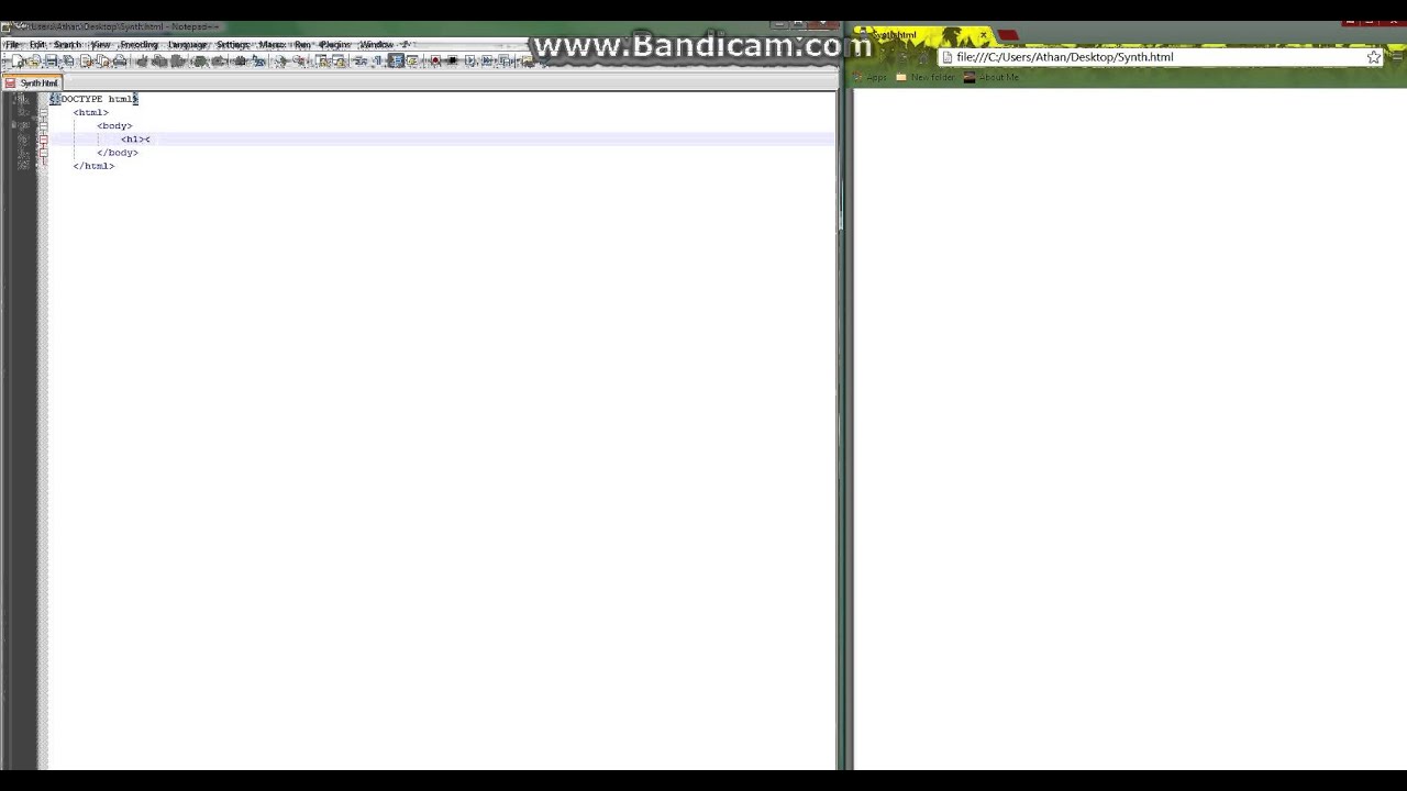 HTML TUTORIAL #1 - Basic Tags and Structure