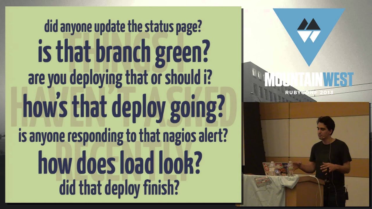 MountainWest RubyConf 2013 ChatOps at GitHub by Jesse Newland