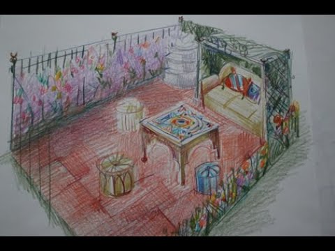 Creating Our Moroccan Style Garden #MoroccanGarden