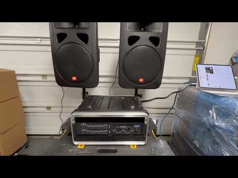 PA System: Carvin 1000W, JBL EON 1500s, SKB 6U Case & Pro | Reverb