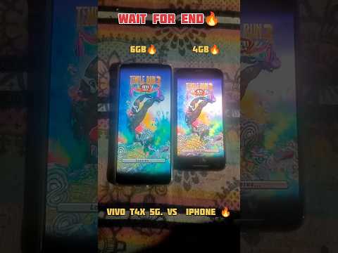 Vivo T4x 5g vs iPhone 11 pro speed test 🔥