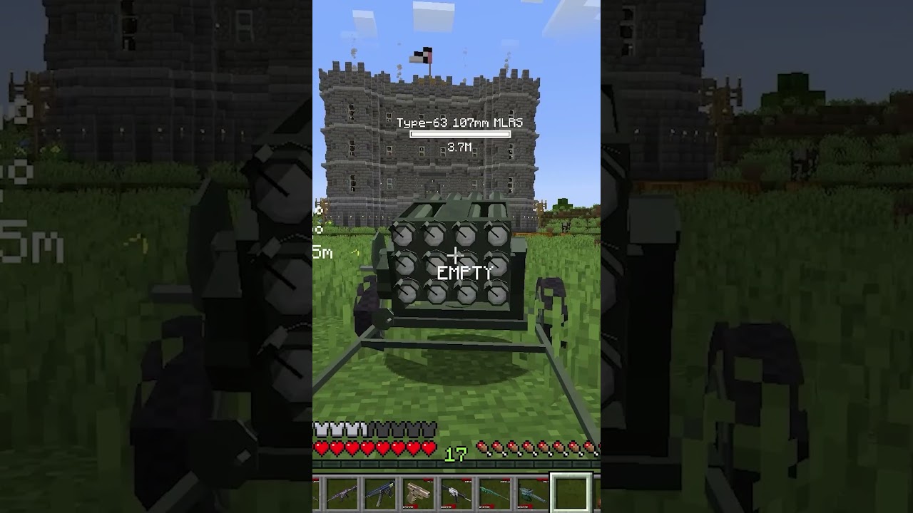 Rocket launcher  #minecraft  #meme #shortsfeed #shortvideo #shorts